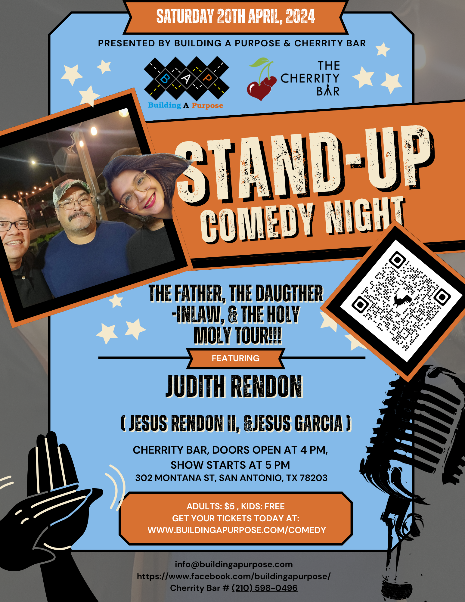 Comedy Night Tickets: Holy Moly Tour Part Two!